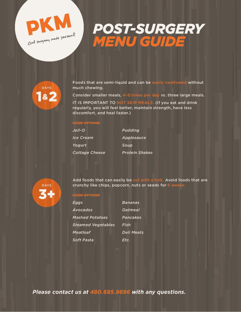 post-surgery-menu-guide-oral-surgery-food-options-gilbert